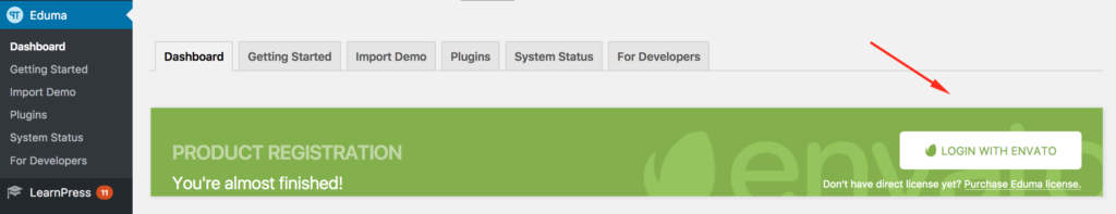 Update Theme - Landscaping - ThimPress Docs
