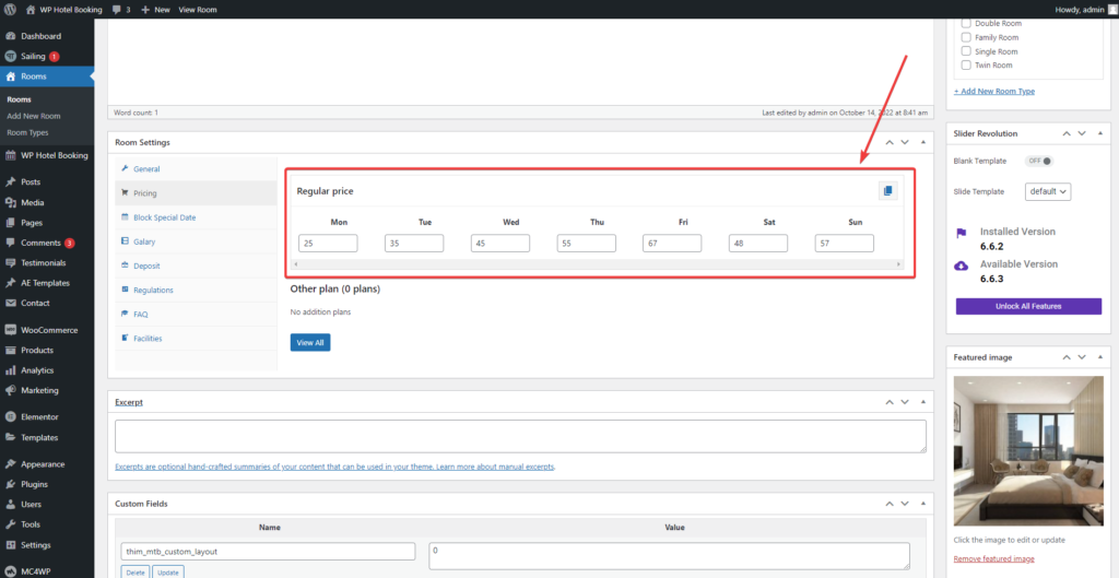 Rooms - WP Hotel Booking - ThimPress Docs