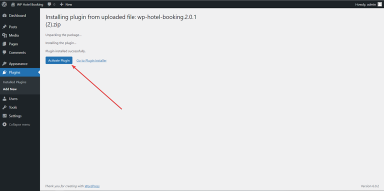 Installation - WP Hotel Booking - ThimPress Docs
