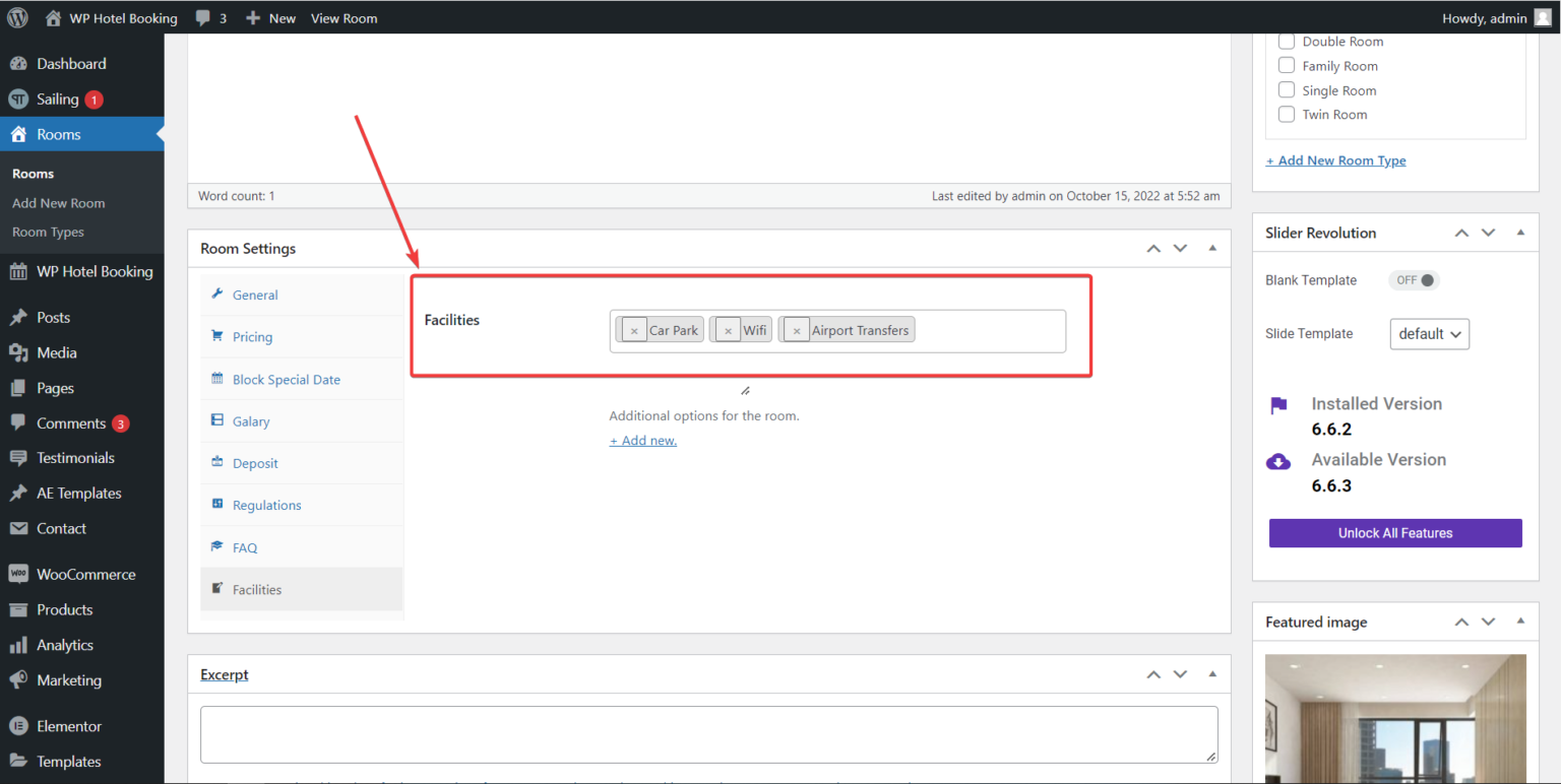 Rooms - WP Hotel Booking - ThimPress Docs