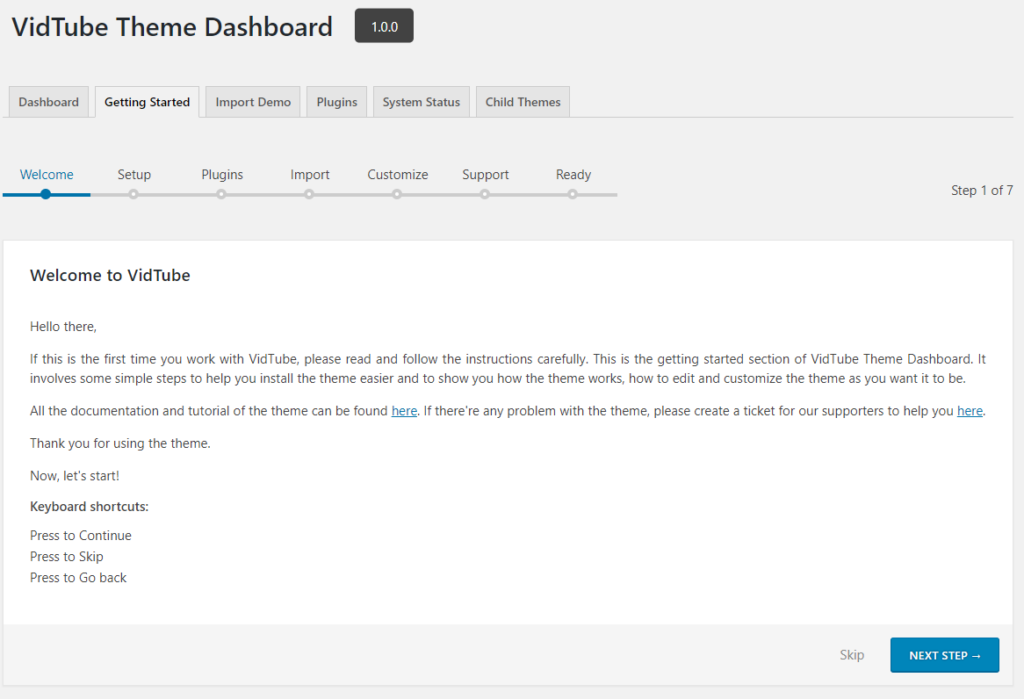 Installation - Vividly - ThimPress Docs