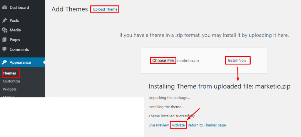 Installation - Segmentio - ThimPress Docs