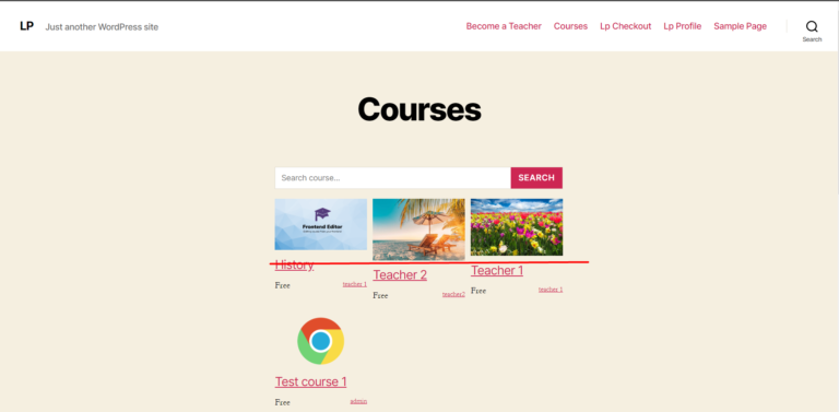 Admin Learnpress - docs.thimpress.com