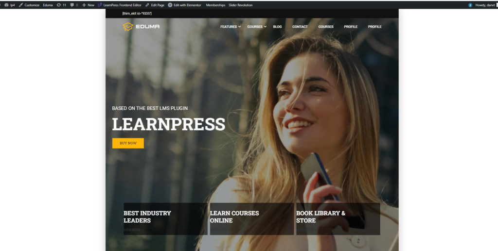 General - Customize - ThimPress Docs