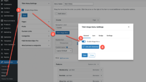 Mega Menu - Edit With Elementor Page Builder - ThimPress Docs