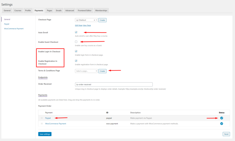 Admin Learnpress - docs.thimpress.com