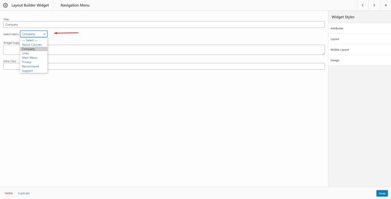 Footer - Edit With Site Origin Page Builder - ThimPress Docs
