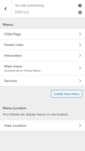 Menus - Customize - ThimPress Docs