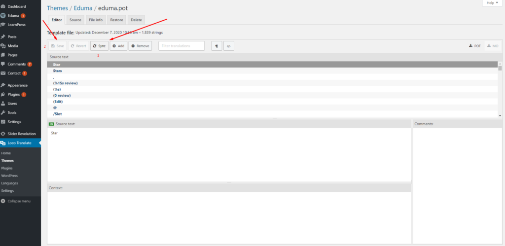 Eduma Translate - ThimPress Docs