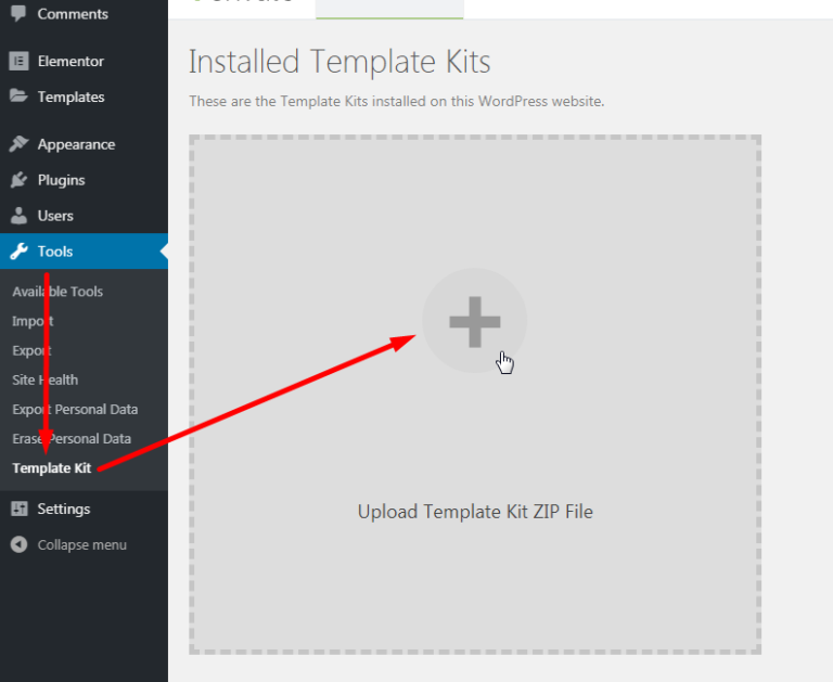 Import A Template Kit - Business Template Kits - ThimPress Docs
