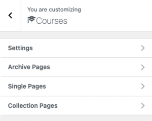 Course - Customize - ThimPress Docs