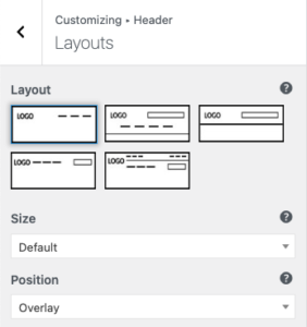 Header - Customize - ThimPress Docs
