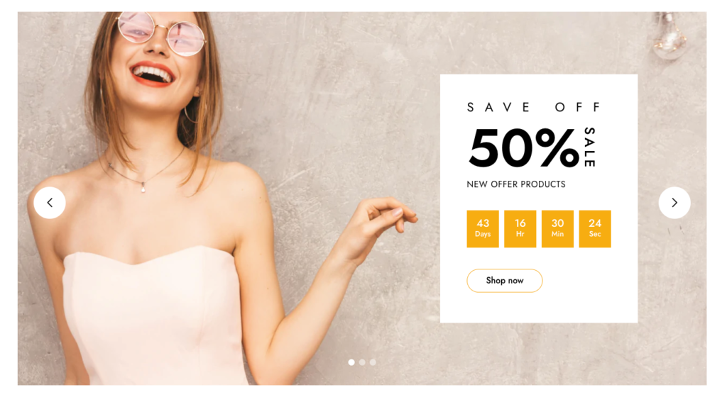Organic Demo - Theme Sections - ThimPress Docs