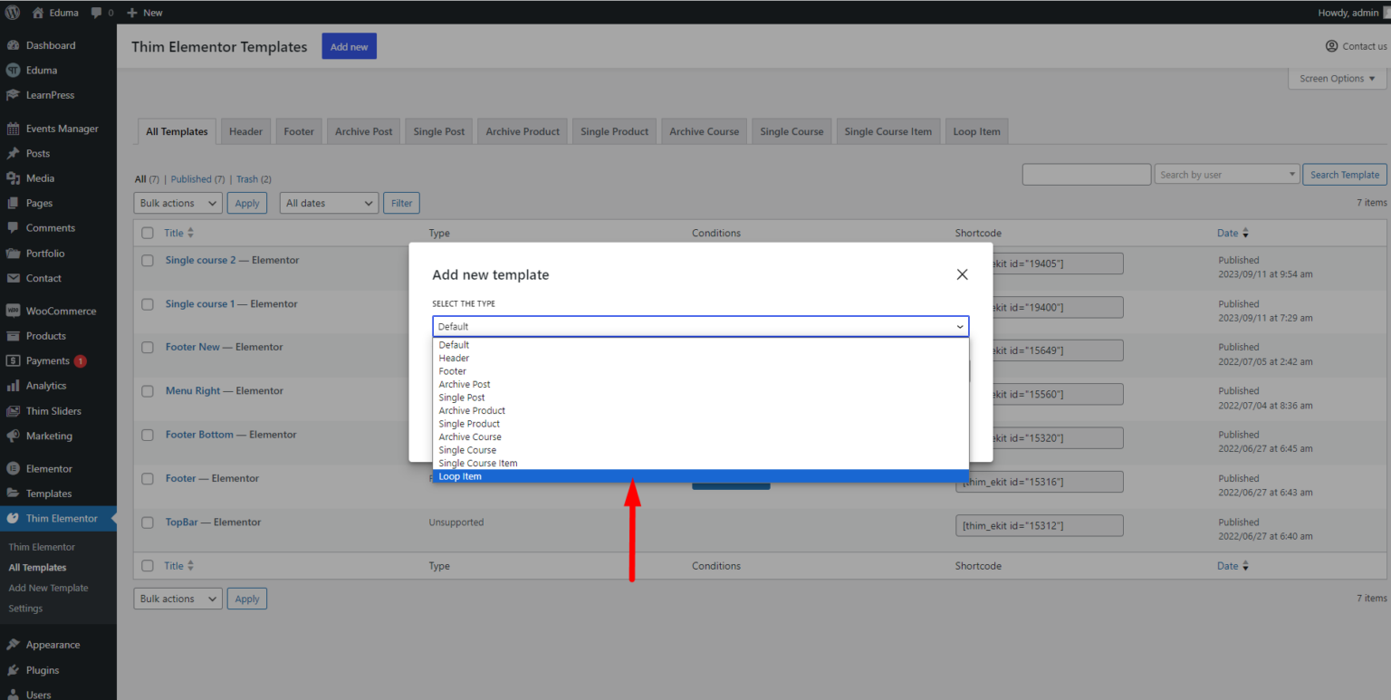 Course - Edit With Elementor Page Builder - ThimPress Docs