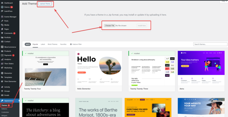 Installation - Eduma - ThimPress Docs