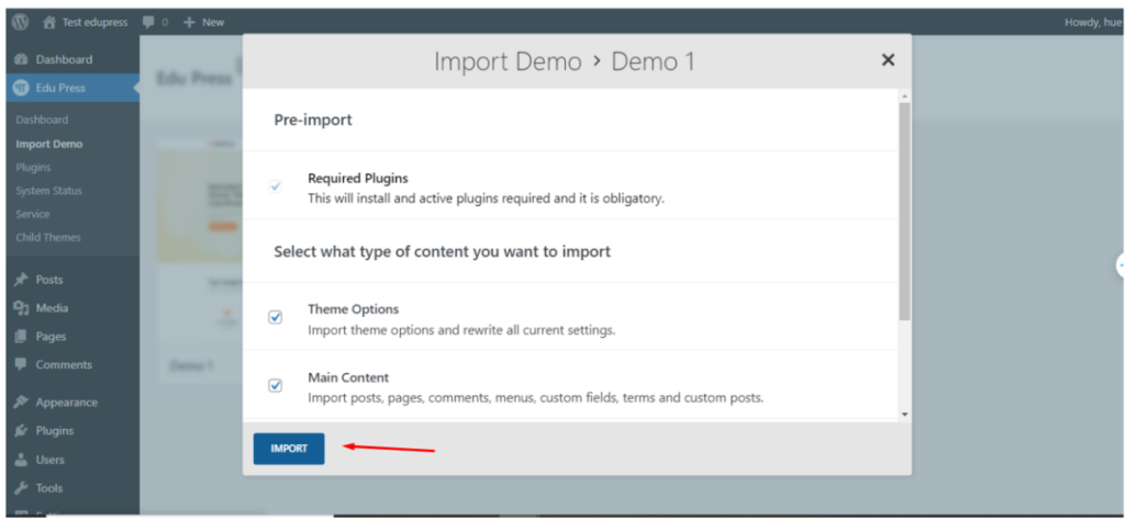 Getting Started - EduPress - ThimPress Docs
